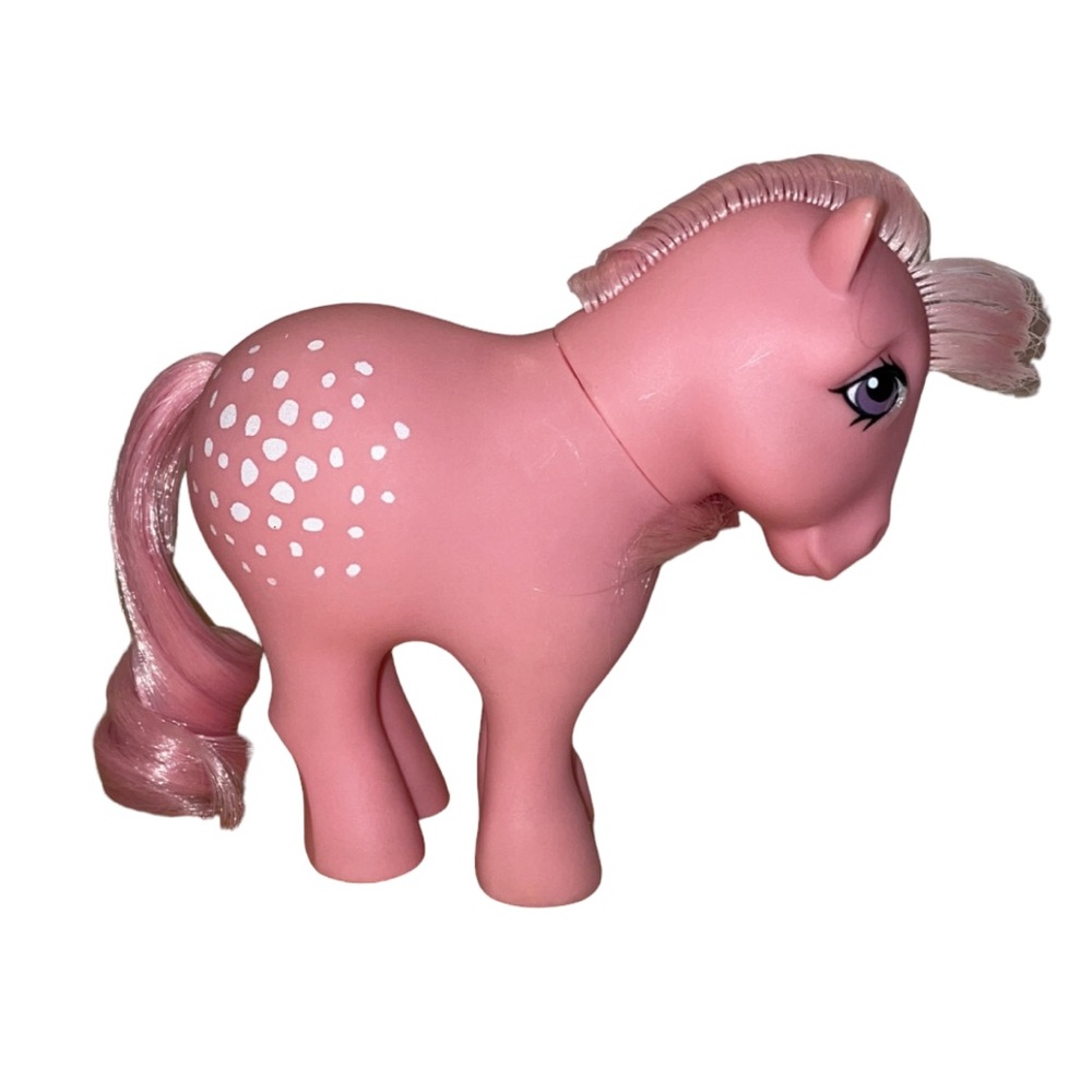 1982 Vintage My Little Pony Cotton Candy Pink With Wh… - Gem